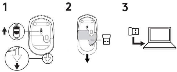 Logitech M170 Wireless Mouse User Guide